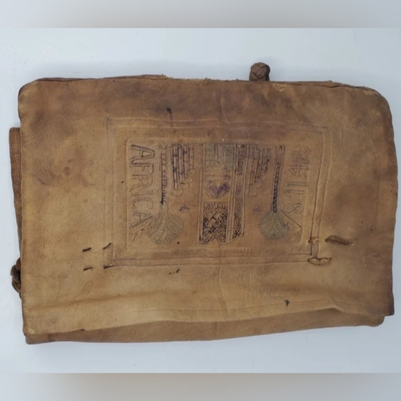 U.S. Army | Other | Ww2 942 August Africa Campaign Leather Pouch Very ...